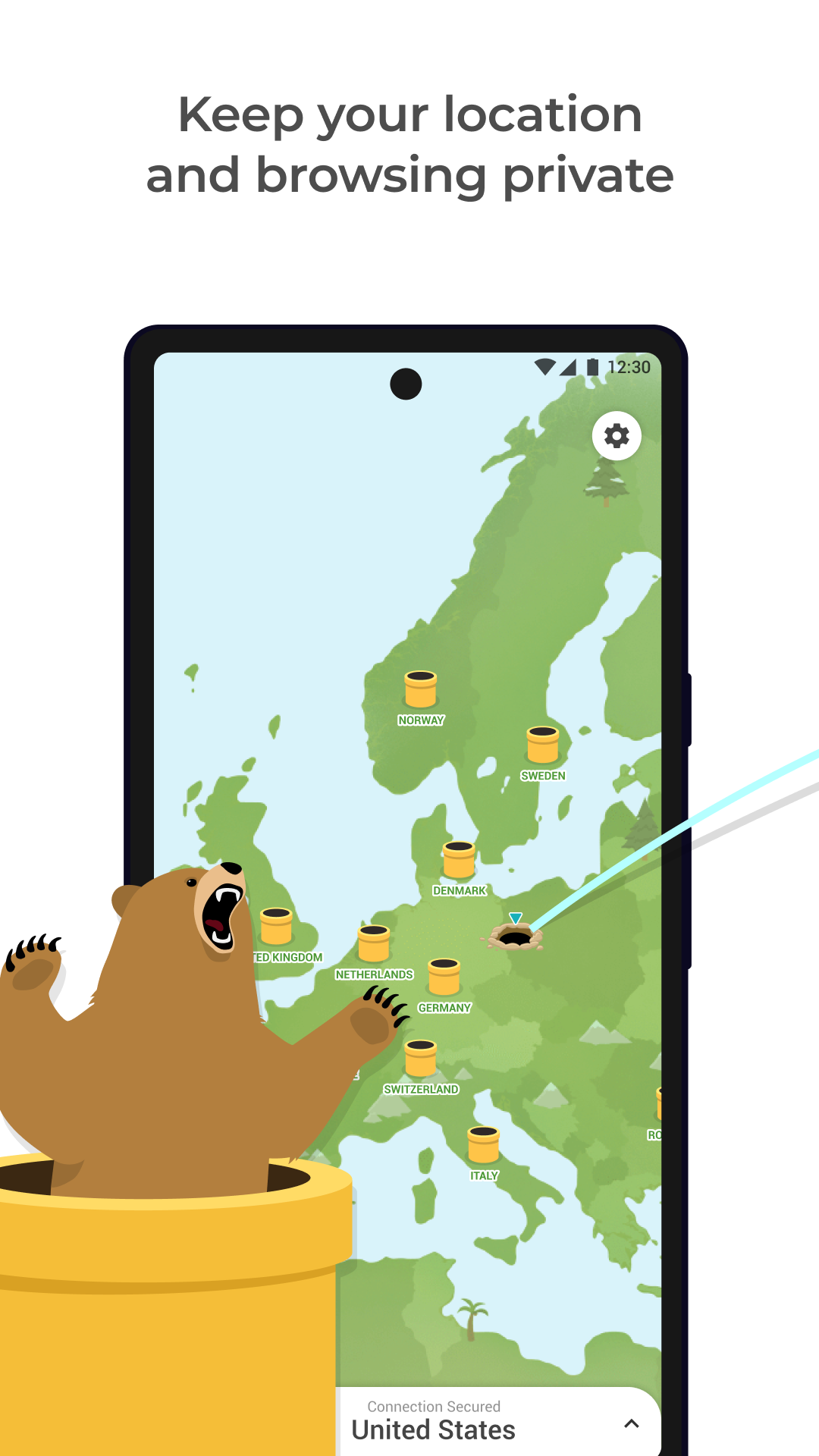 TunnelBear VPN - download the latest version 4.4.0 APK for Android for free
