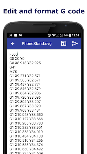 G-code Generator - download the latest version 1.3 APK for Android for free