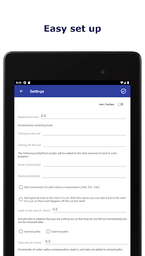 G-code Generator - download the latest version 1.3 APK for Android for free