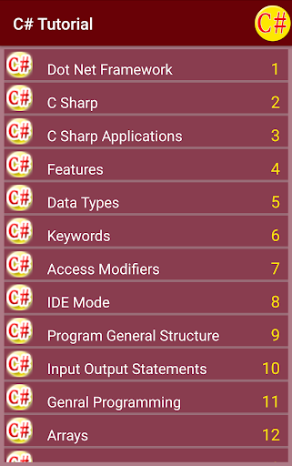 C Tutorial C Sharp Download The Latest Version 2 0 Apk For Android For Free