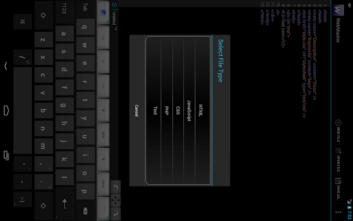 WebMaster's HTML Editor Lite - download the latest version 1.7.3 APK ...