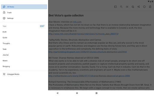 Simplenote - download the latest version 2.35 APK for Android for free